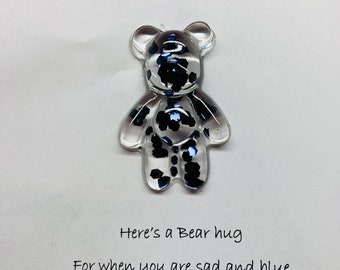 A Little Pocket Bear Hug Pin Badge Brooch Ready to Give Bear Hugs to ...