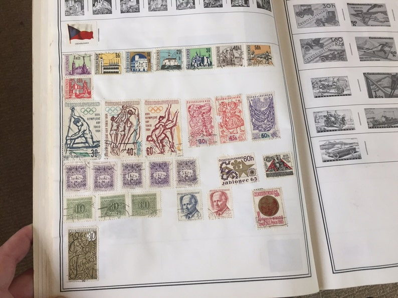 Pioneer World Wide Postage Stamp Album - Etsy