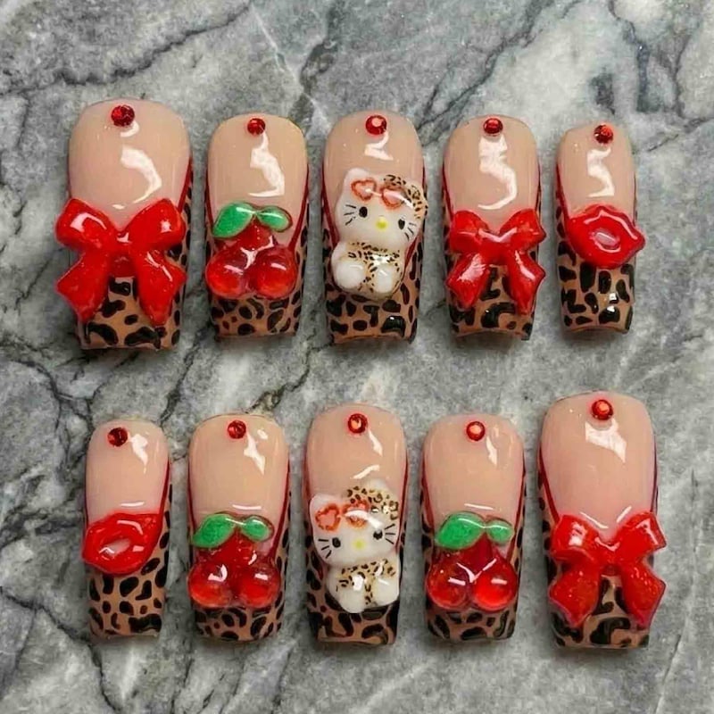Nails Cute Baddie - Etsy