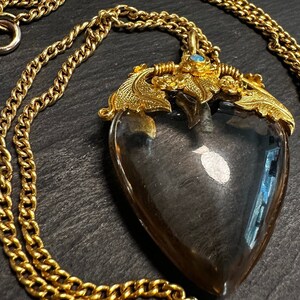 Rare 22k Antique Chinese Buttery Gold Necklace-large Genuine Carved ...