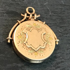 10 K Multi Gold Victorian Locket - Etsy