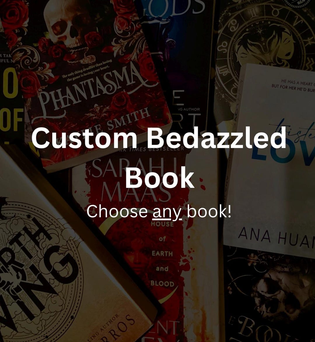 Customize Bedazzled Books - Etsy