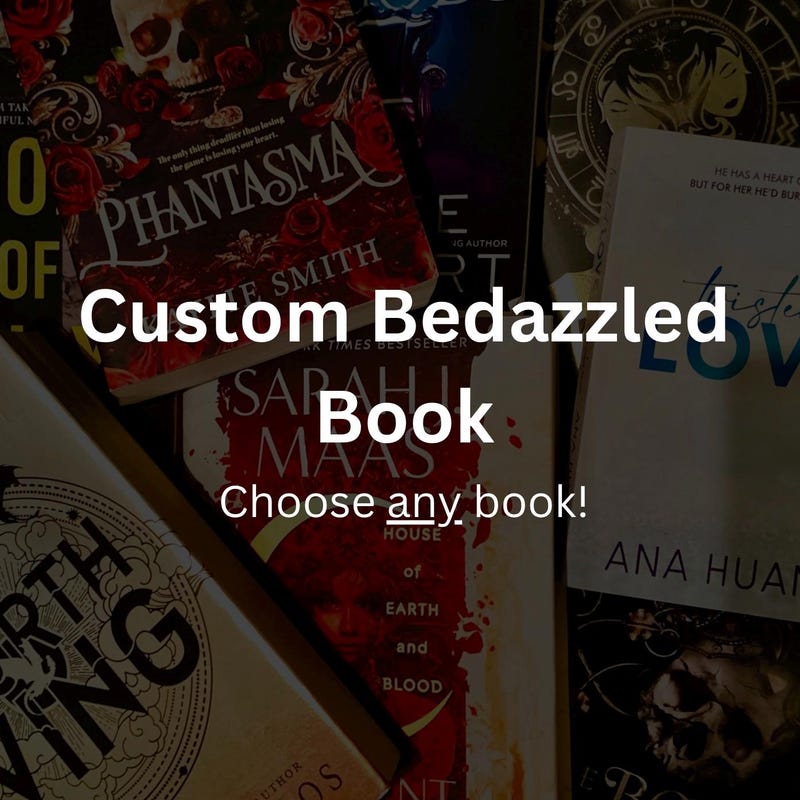 Bedazzled Books - Etsy