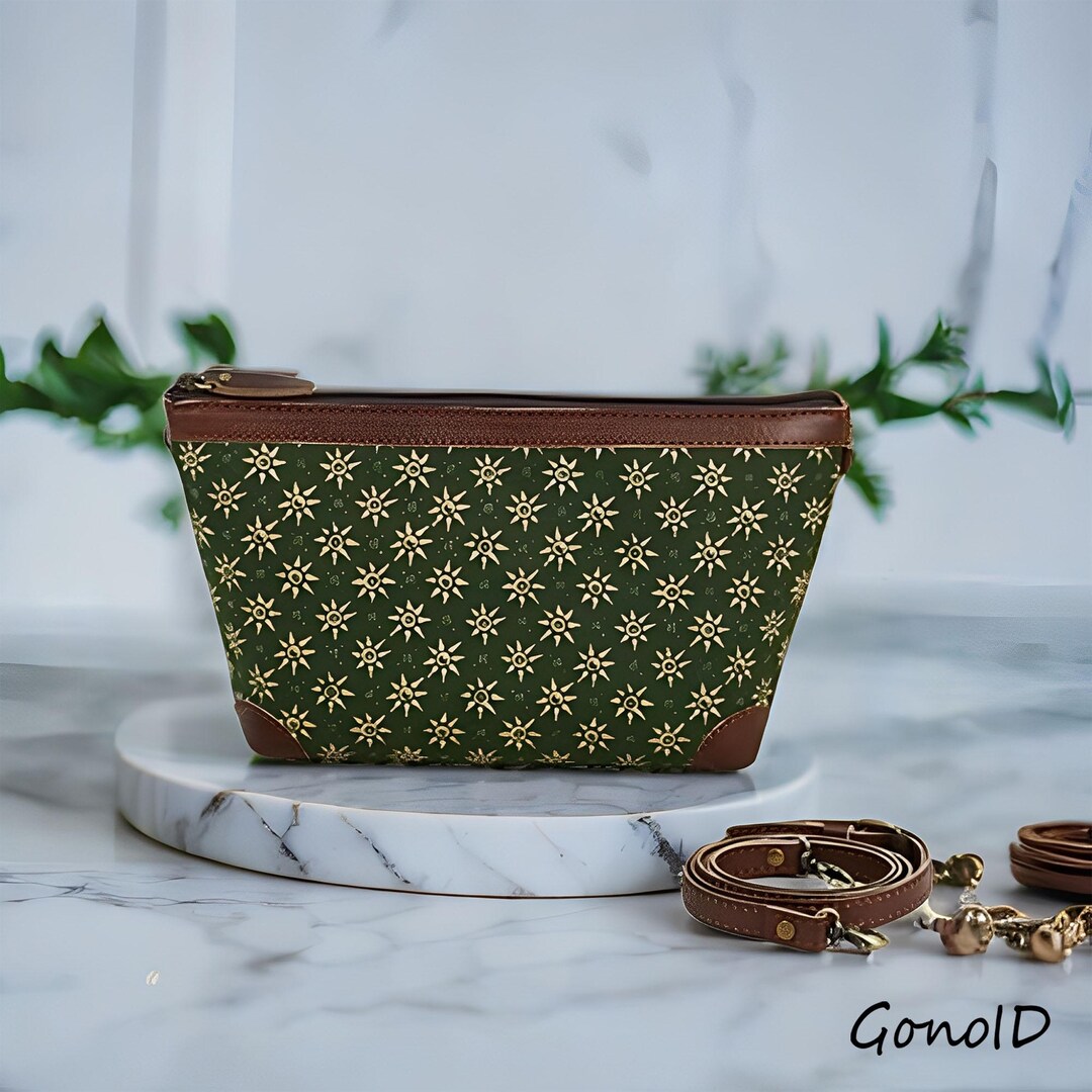 Handmade Batik Sling Bag, Elegant Floral Clutch, Unique Indonesian Bag ...