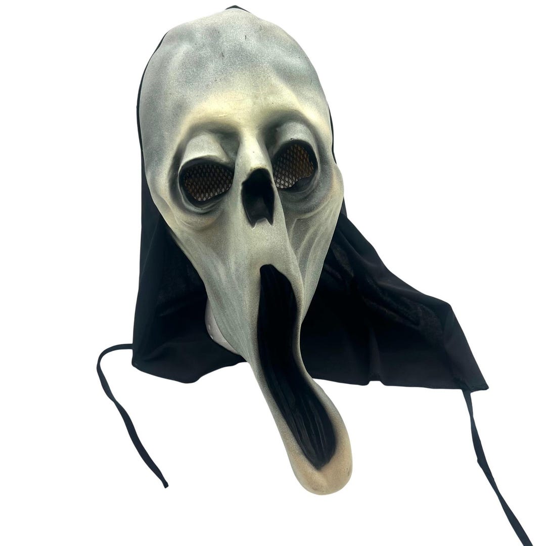 Vintage 1995 the Paper Magic Group Halloween Vinyl Ghoul Ghost Face ...