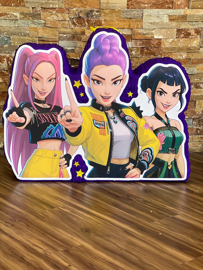 Kpop Demon Hunters Piñata 24” - Etsy