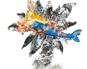 Mermaid Tree Topper | Etsy