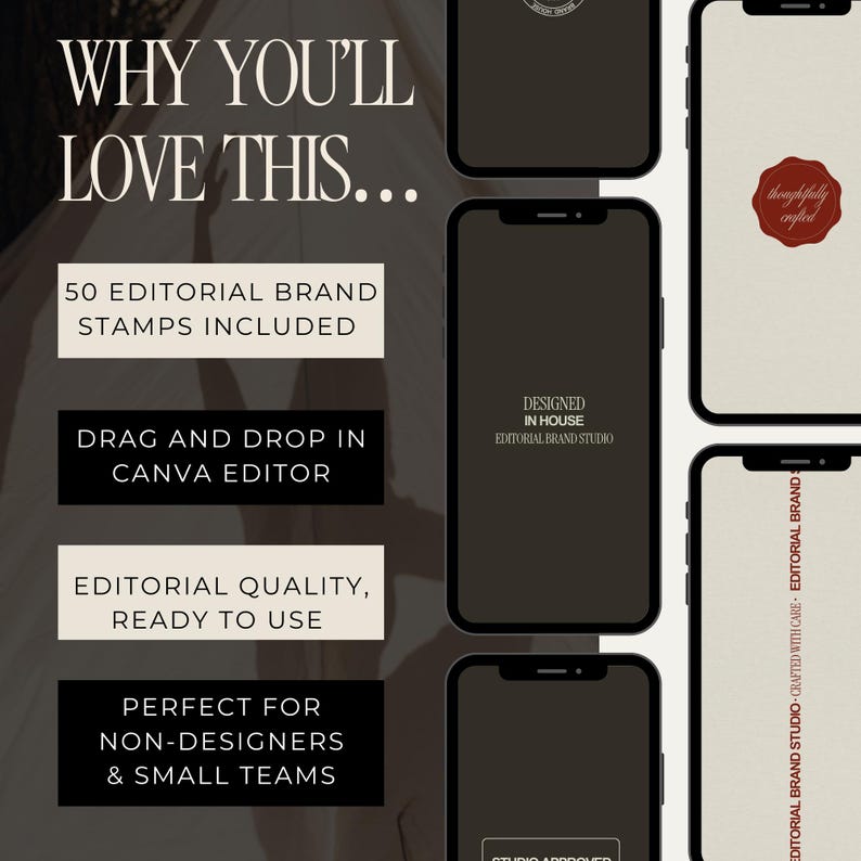 Luxury Brand Stamp Templates for Designers & Creative Businesses | 50 ...
