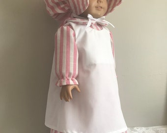 Little House Pioneer 1800s Dress, Bonnet, Drawers With 2 Aprons Pdf ...