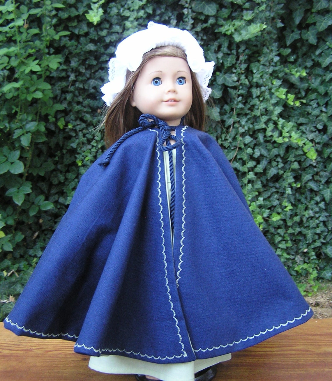 17th Century Circular Cape PDF Pattern for American Girl or 18 | Etsy