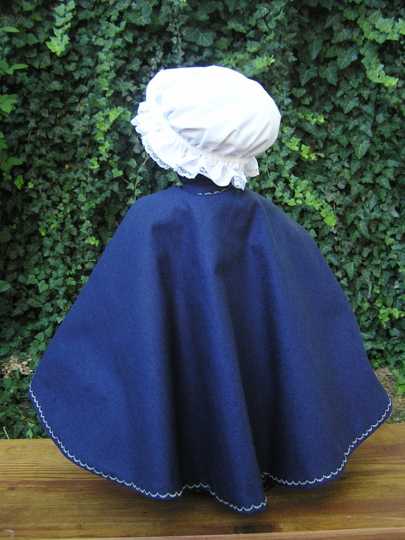 17th Century Circular Cape PDF Pattern for American Girl or 18 Inch ...