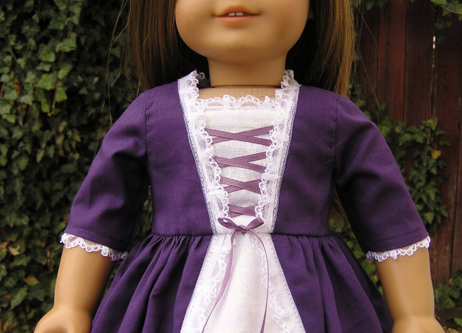 Colonial Evening Dress, Day Dress, Pinner Cap & Dust Bonnet Patterns ...