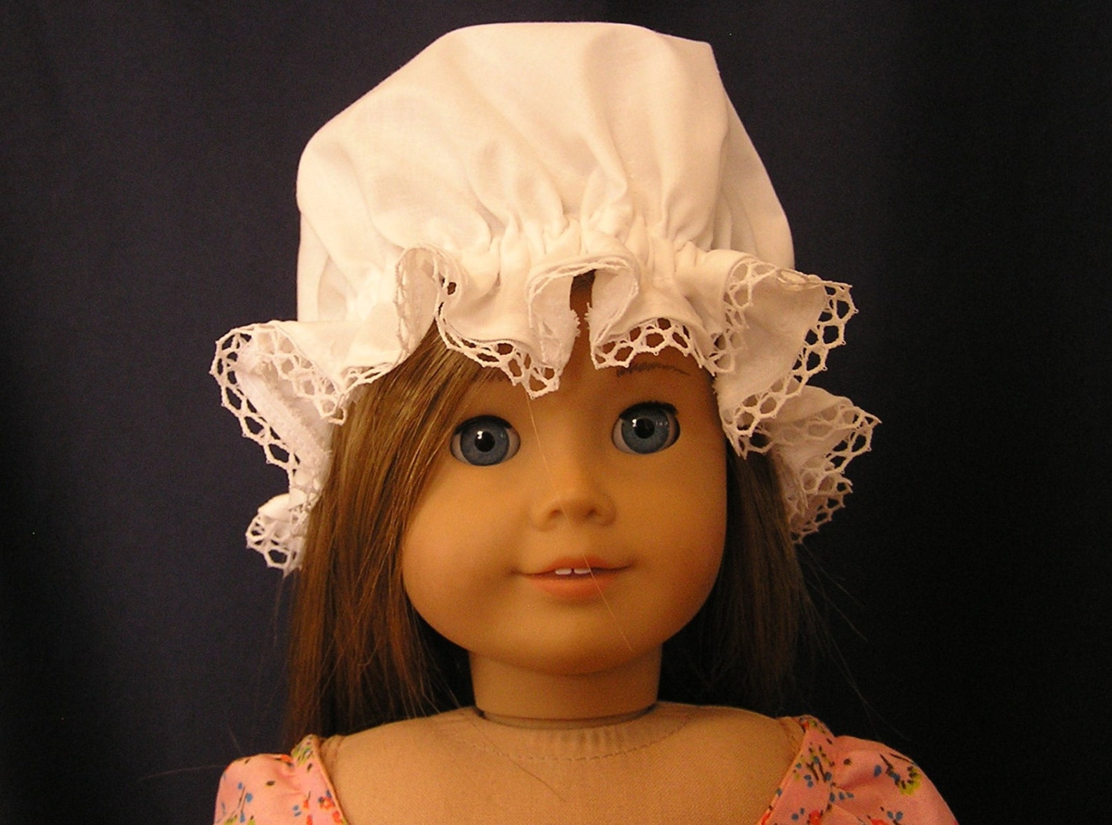Colonial Cotton Muslin Mob Cap for AG Doll - Etsy