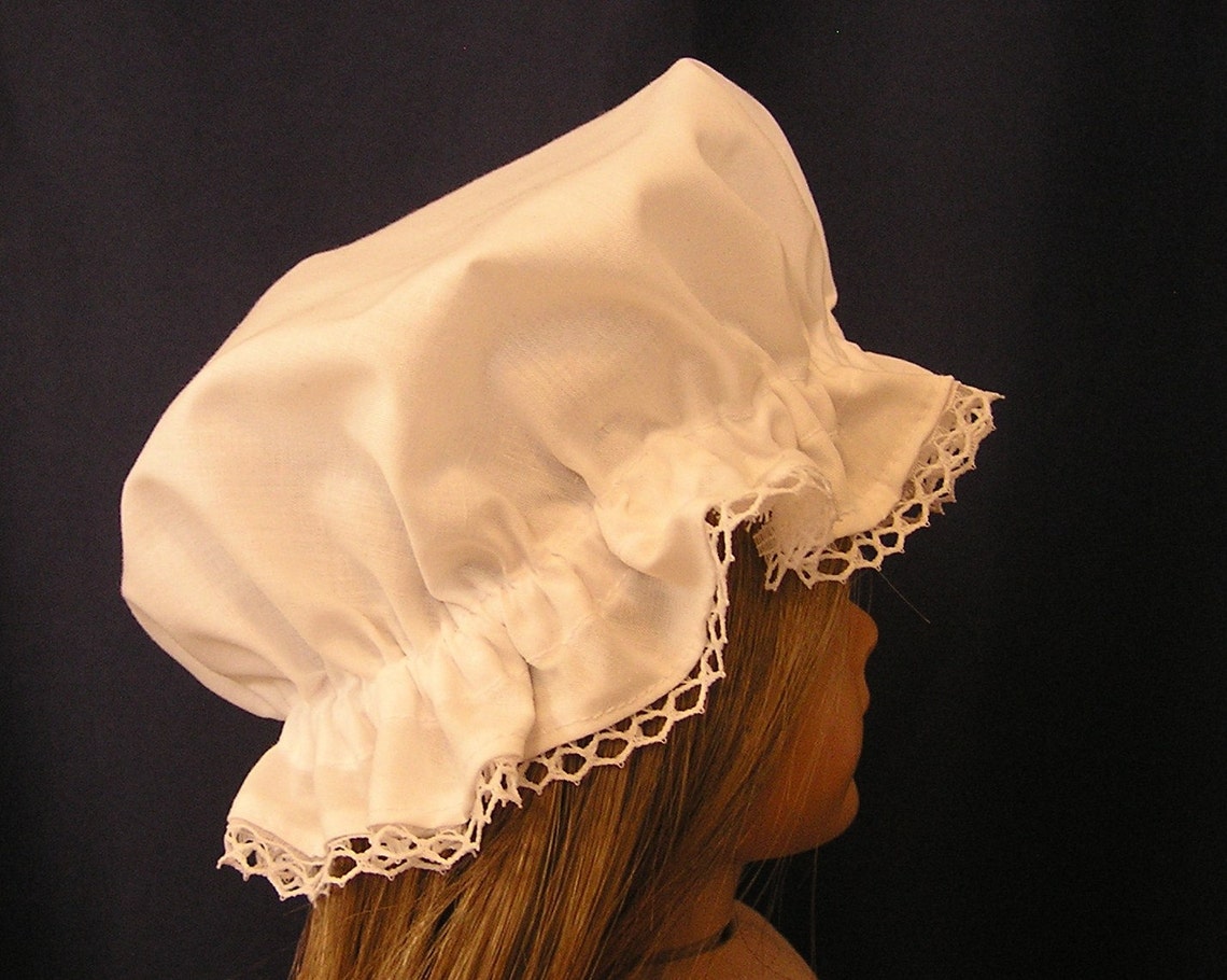 Colonial Cotton Muslin Mob Cap for AG Doll - Etsy