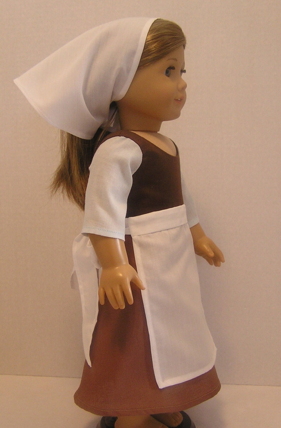 Cinderella Servant Dress, Apron, and Scarf PDF Pattern for American ...