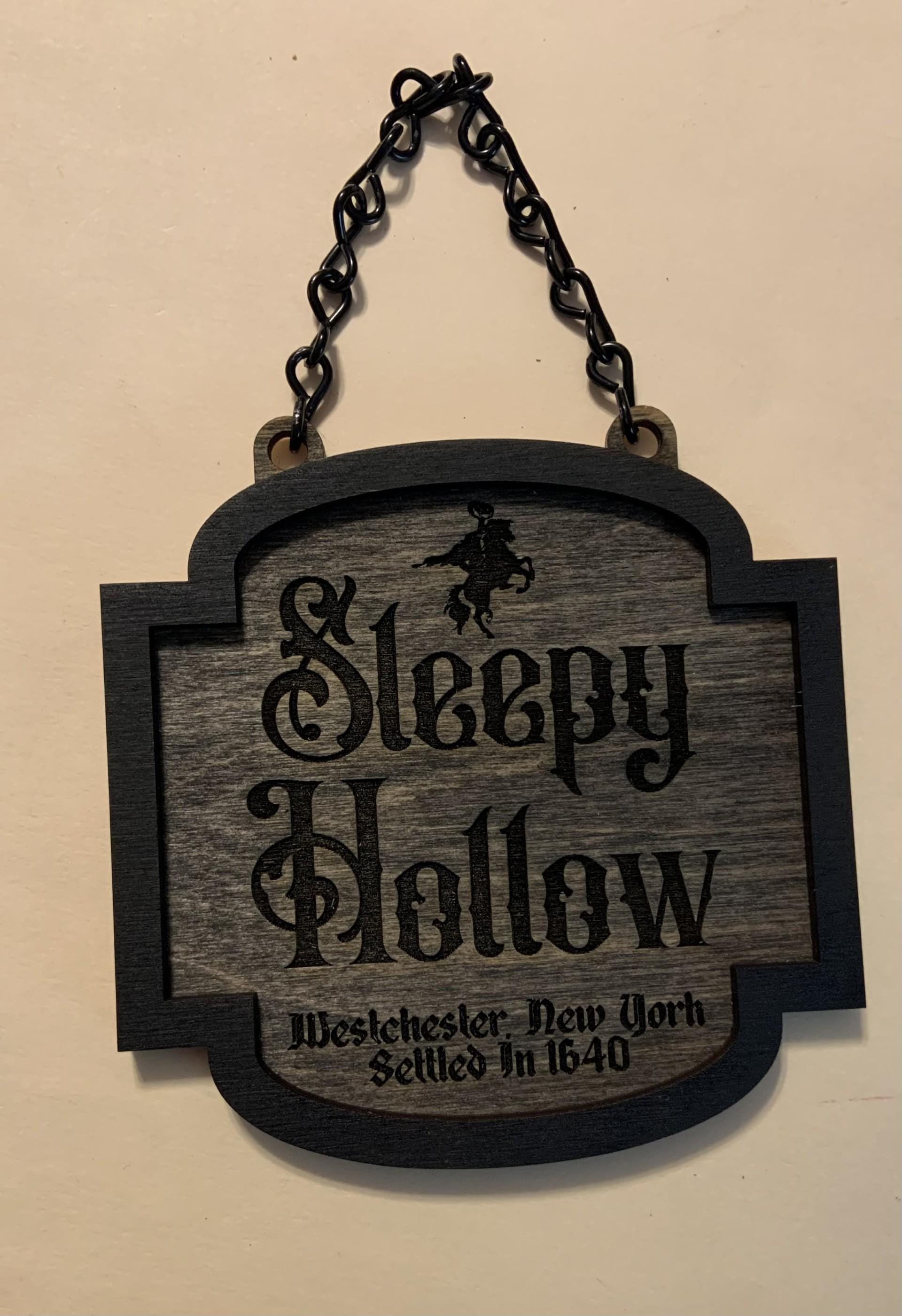 Sleepy Hollow Sign Ornament - Etsy