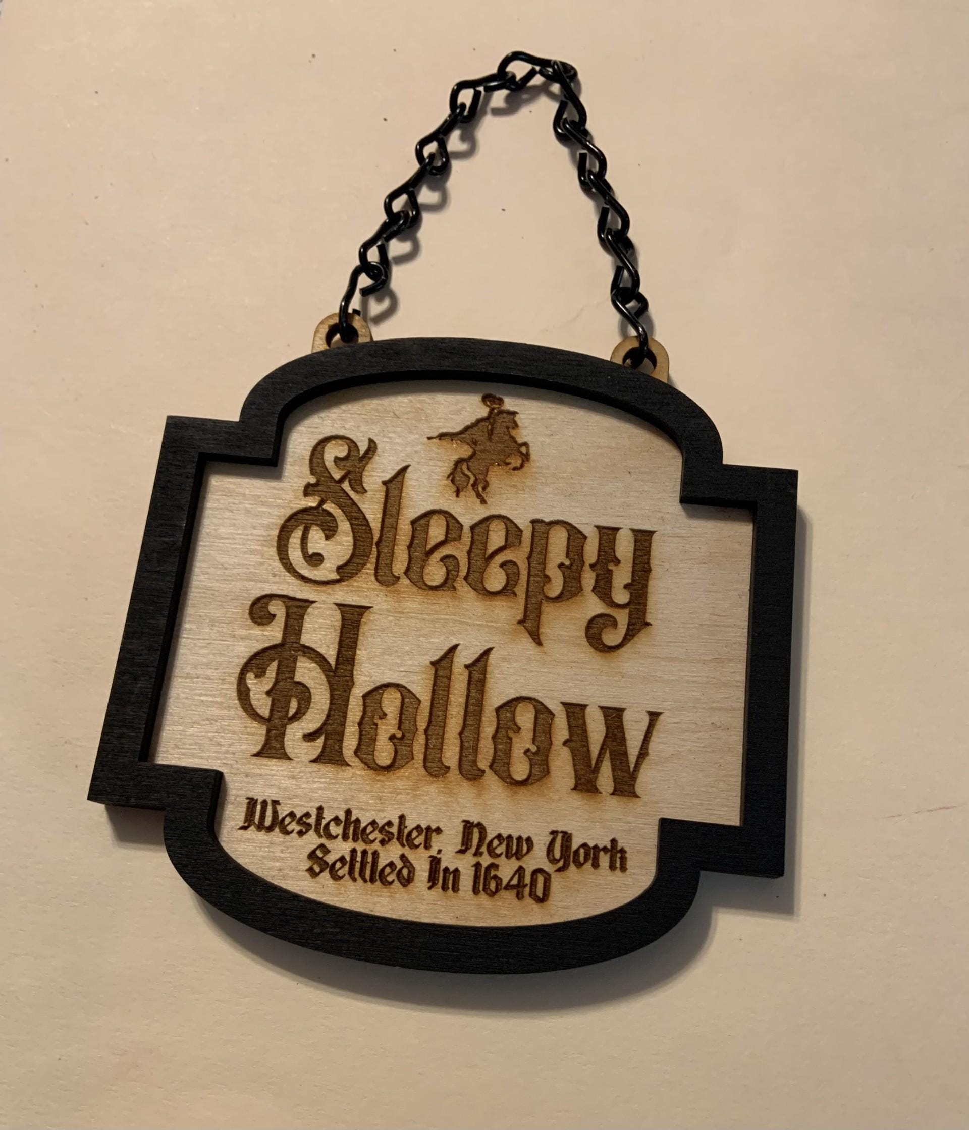 Sleepy Hollow Sign Ornament - Etsy