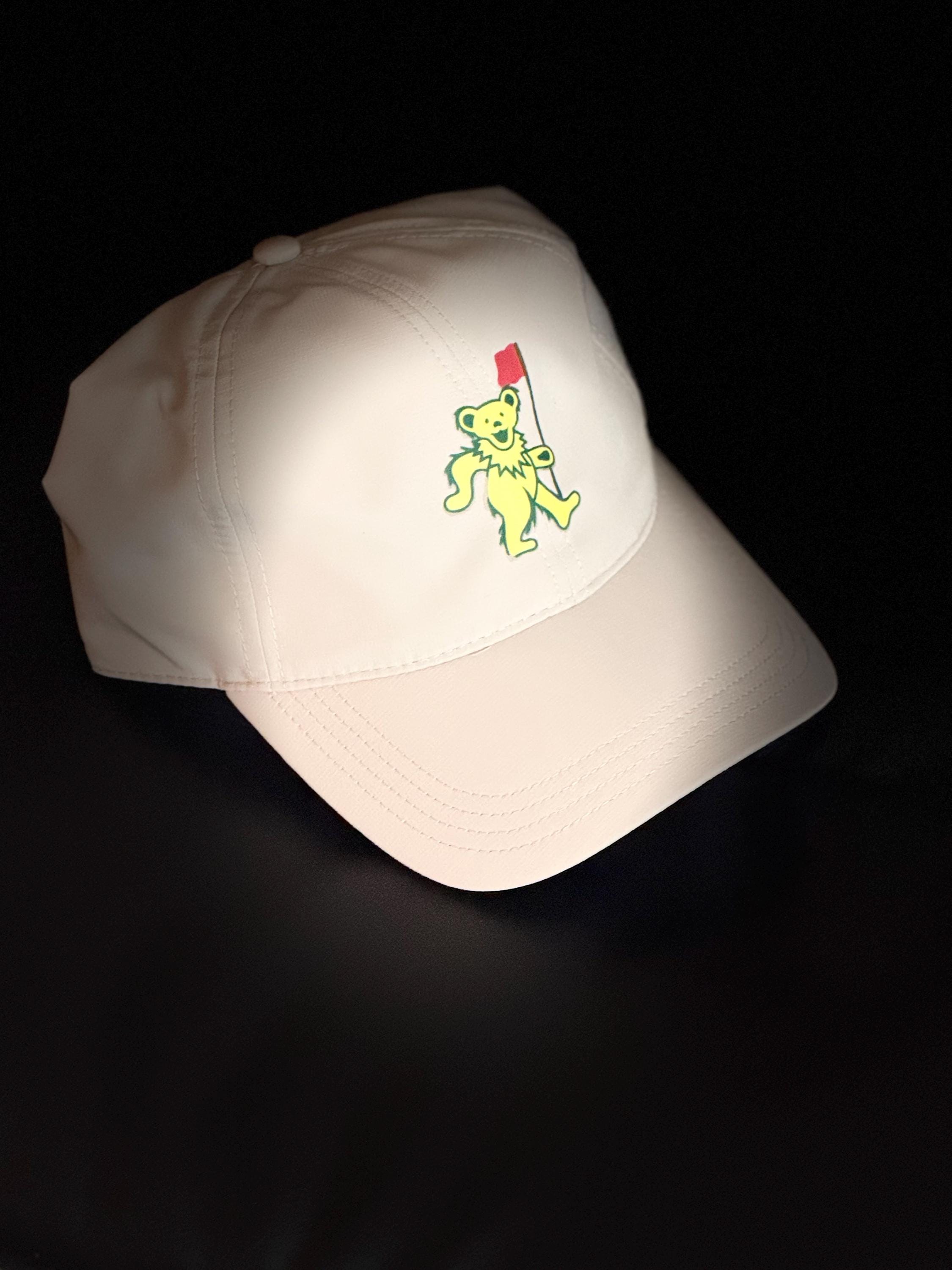 Grateful Dead Golf Hat Dancing Bear Masters Inspired Pacific Headwear ...