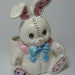 Lefton Bunny Planter Easter Vintage Bunny Rabbit Planter - Etsy