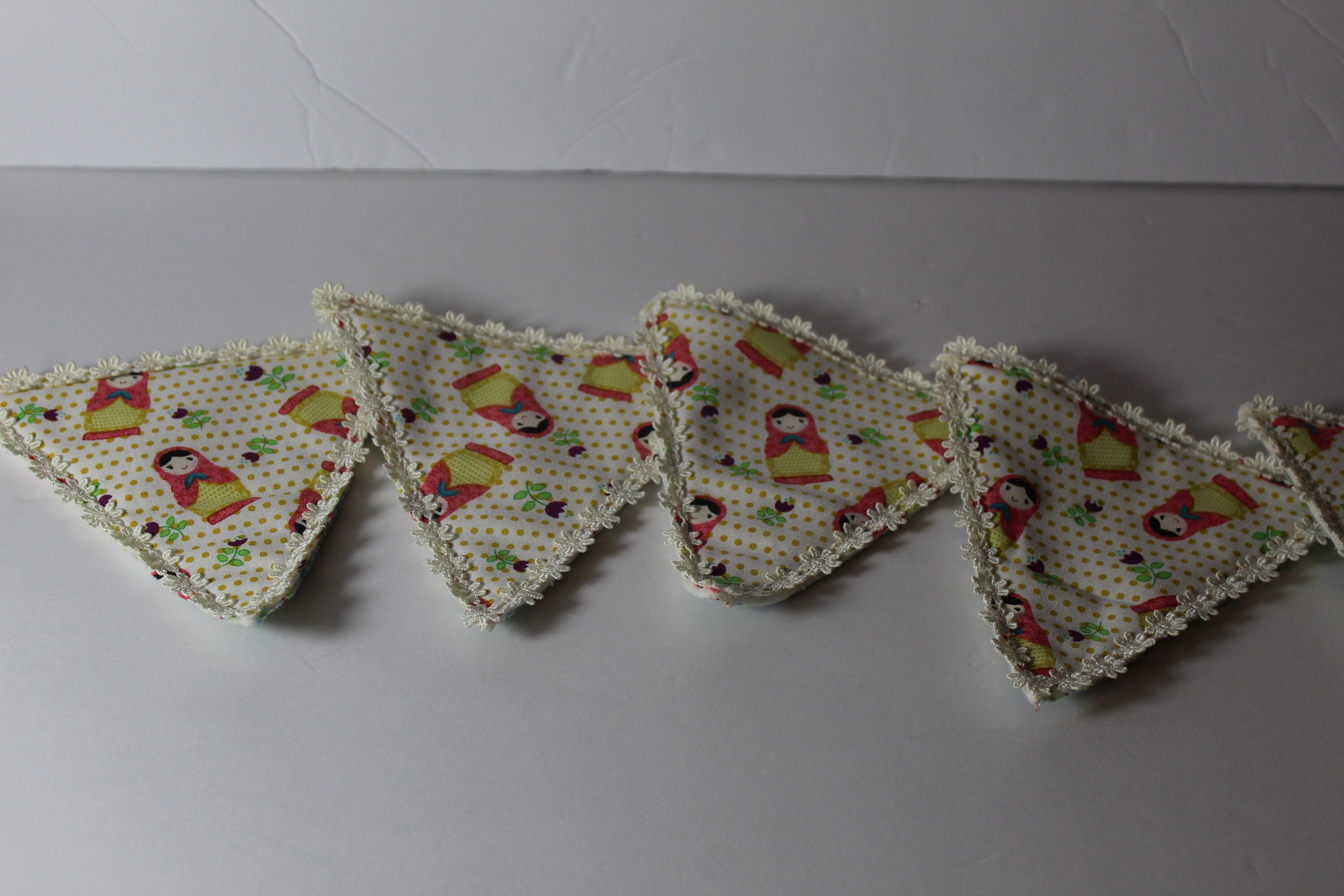 Hand Made Cloth Banners Pendant Banner Babys Room Craft Room Swag - Etsy