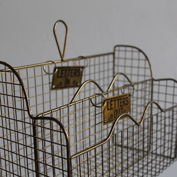 Mesh Letter Basket - Etsy