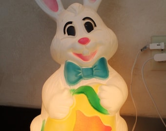 Blow Mold Bunny - Etsy