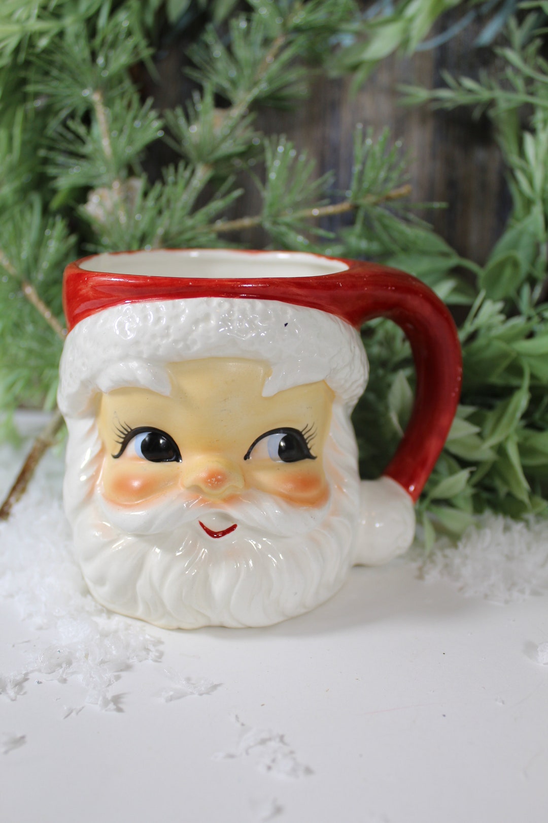 Lefton Santa Mug Christmas Mug Santa Cup Vintage Christmas Collectible ... Lefton Santa Mug Christmas Mug Santa Cup Vintage Christmas Collectible ...