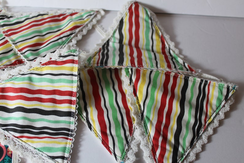 Hand Made Cloth Banners Pendant Banner Babys Room Craft Room Swag - Etsy