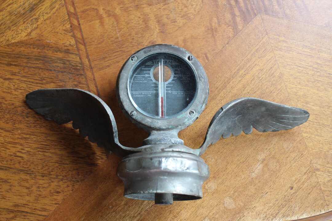 Rare Motometer Early 1900's Messko Radiator Winged Boyce Motometer - Etsy
