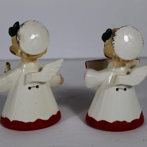 Napco Angel Bell Figurines Angel With Candle Angel With Song Book ...