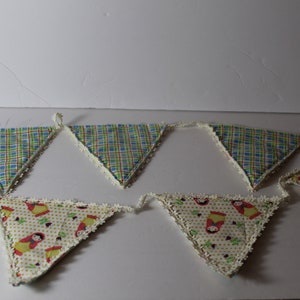 Hand Made Cloth Banners Pendant Banner Babys Room Craft Room Swag - Etsy