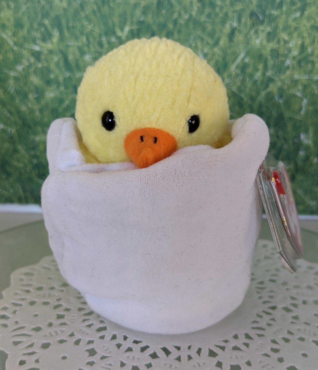 Eggbert the Chick in Egg Beanie Babies Vintage TY 1999 With Original ...