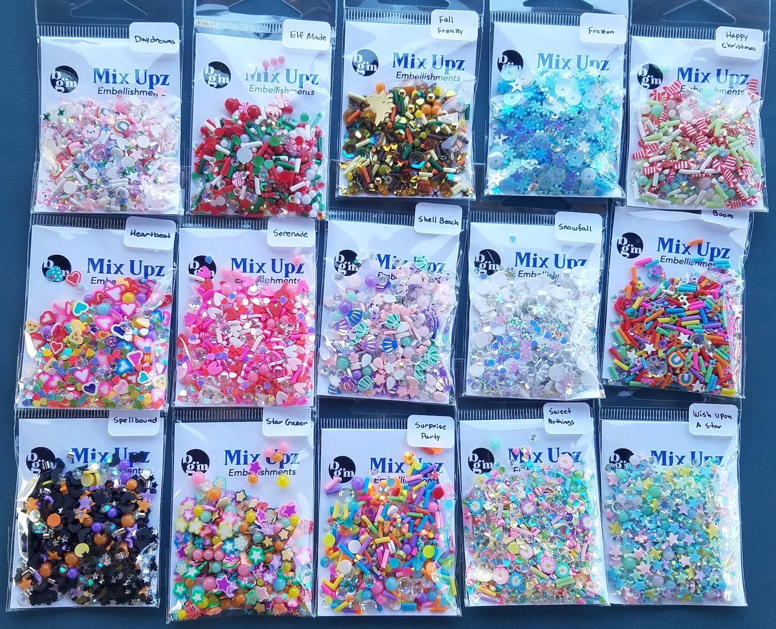 Mix Upz Embellishments by Buttons Galore & More You Choose the Style - Etsy