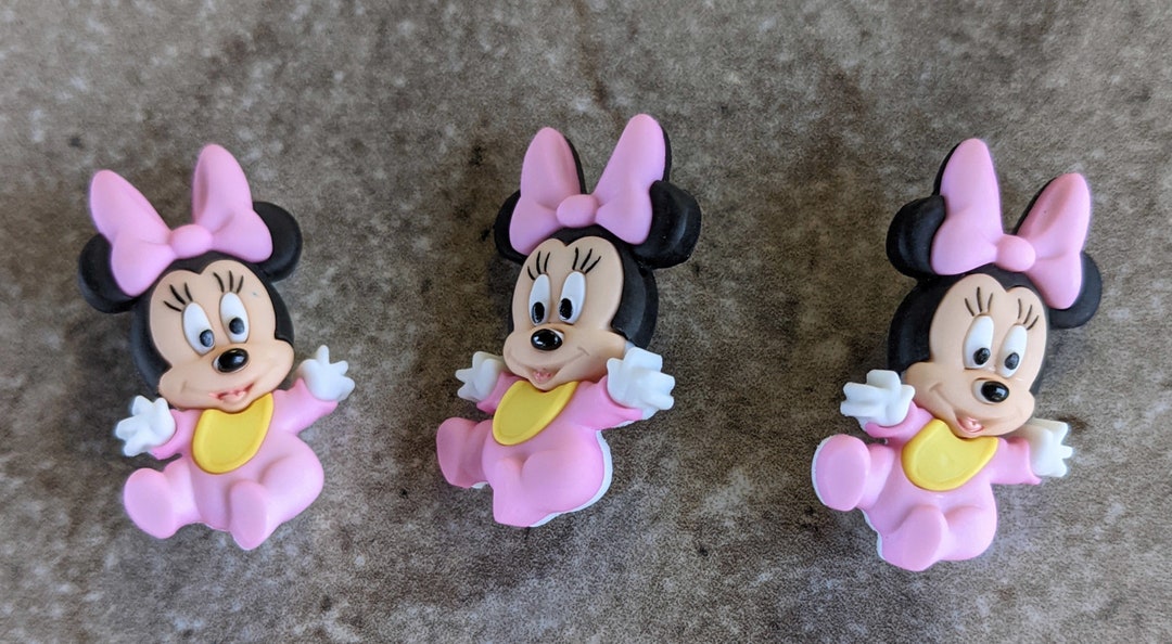 3 Disney Baby Minnie Mouse Shank Buttons Size 1" - Etsy