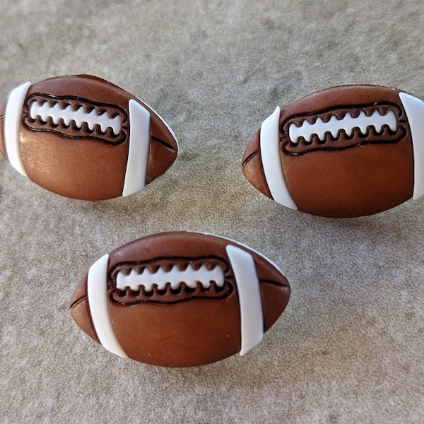 Football Buttons - Etsy