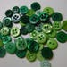 Waterfall Buttons, 50 Small Assorted Round Sewing Crafting Bulk Buttons ...