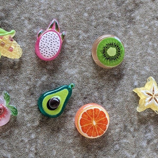 Fruit Buttons - Etsy