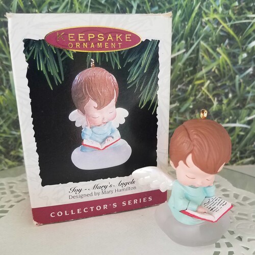 Vintage Mary's Angels Buttercup Hallmark Ornament Yellow - Etsy