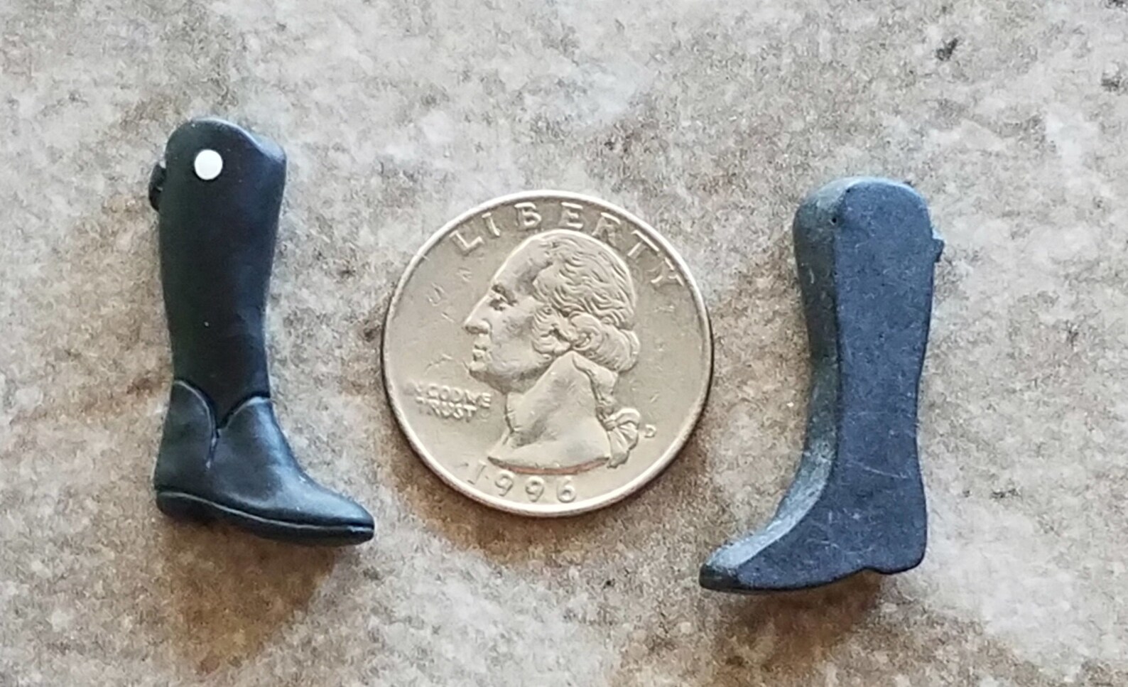 2 Horse Riding Boots Flat Back Embellishment Buttons Size 5/8" - Etsy