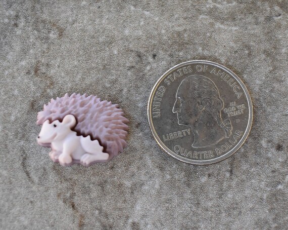 6 Baby Hedgehog Shank Buttons Size 34 Materials Craft Supplies & Tools ...