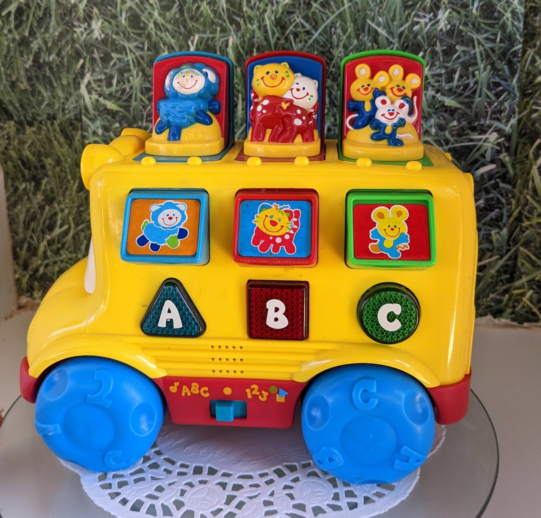 Vintage Fisher Price Baby Smartronics Nursery Bus - Etsy