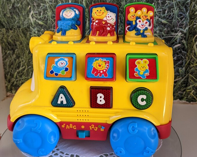 Vintage Fisher Price Baby Smartronics Nursery Bus - Etsy