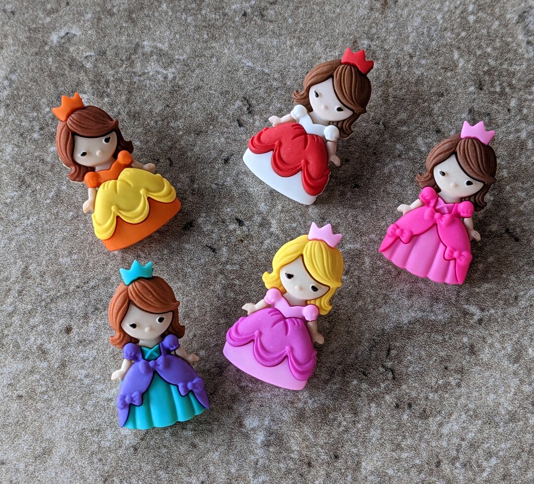 2 Princess Party Dress Shank Buttons Size 11/16" - Etsy