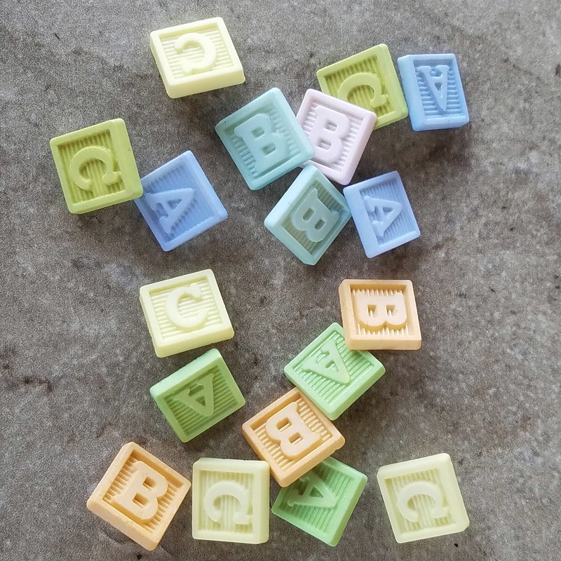 Alphabet Buttons - Etsy