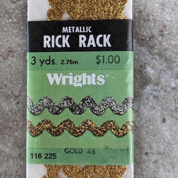 Gold Rick Rack - Etsy