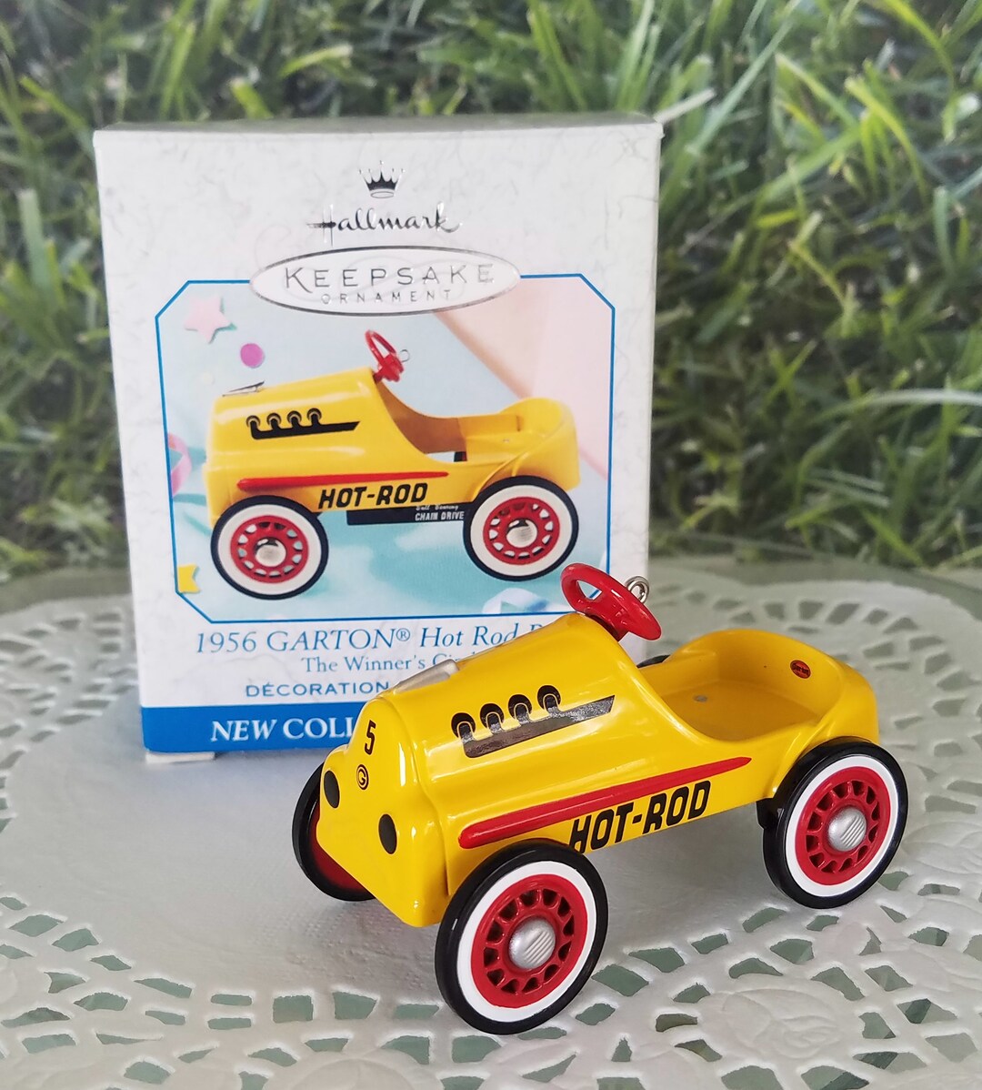 1956 Garton Hot Rod Racer Hallmark Ornament 1999 - Etsy