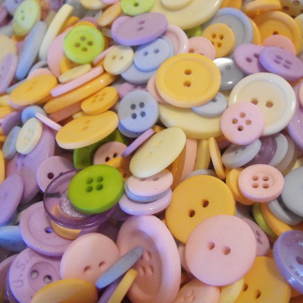 Pastel Buttons - Etsy