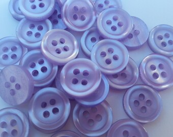Light Purple Buttons | Etsy
