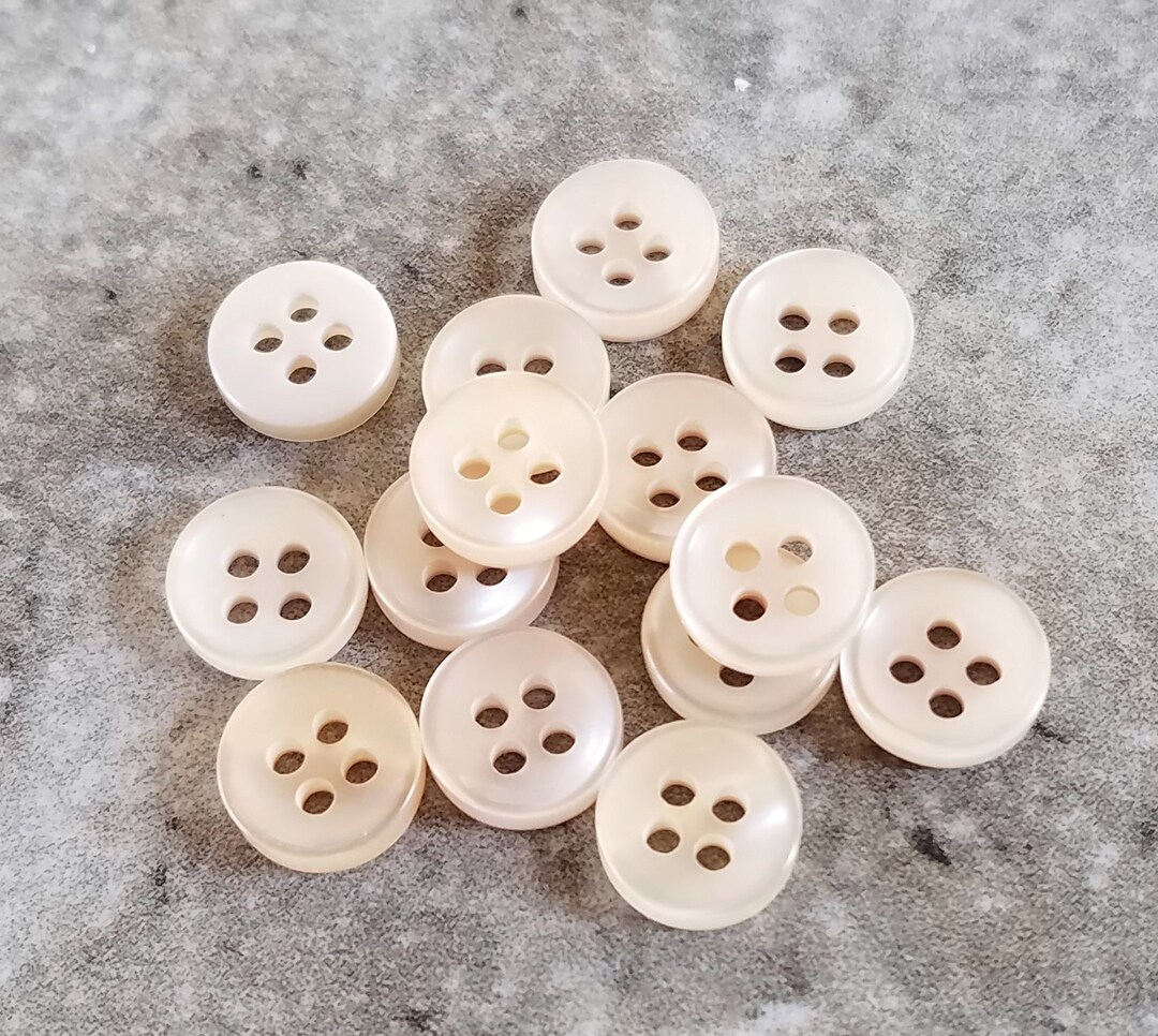 14 Tan Latte Shiny Mini No Rim Round Buttons Size 5/16" - Etsy
