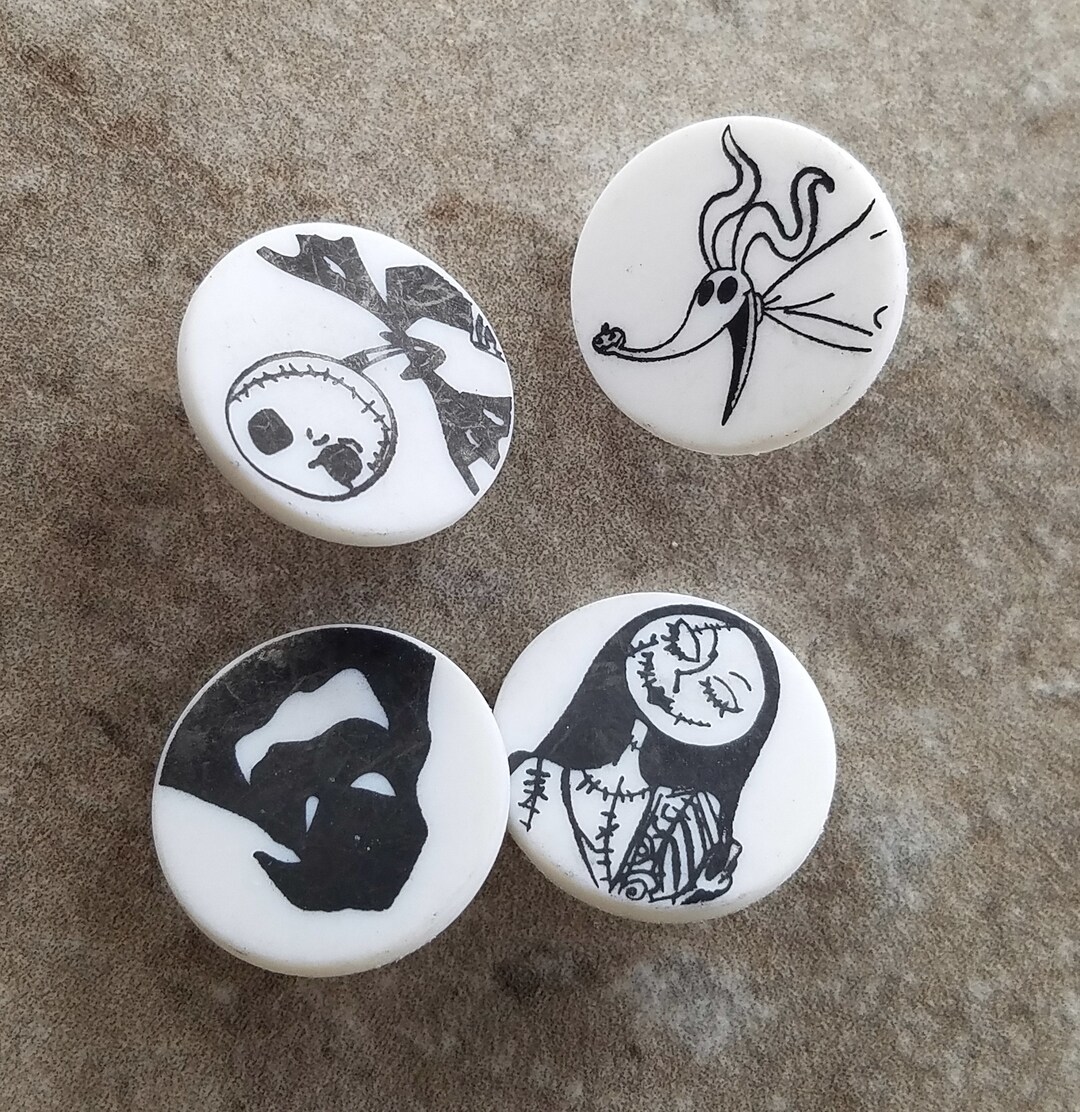Disney Nightmare Before Christmas Round Shank Buttons Size 11/16" You ...